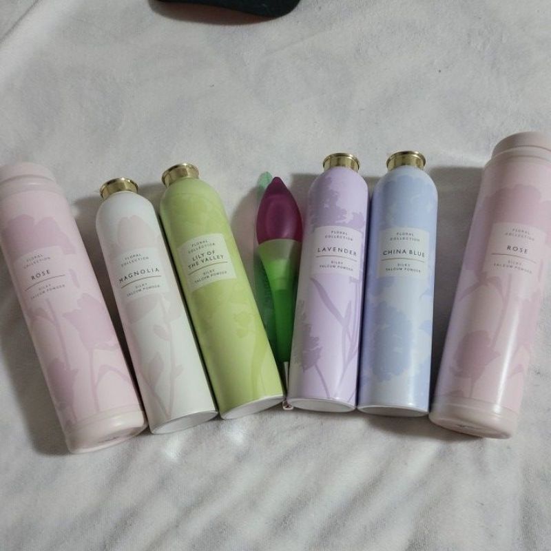 Marks&Spencer Silky Talcum Powder 100% original from UK ROSE,GERANIUM ...