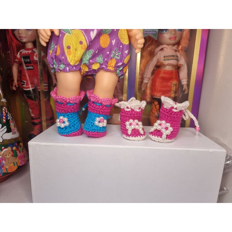 Baby alive doll shoes and Disney baby croshet | Shopee Philippines
