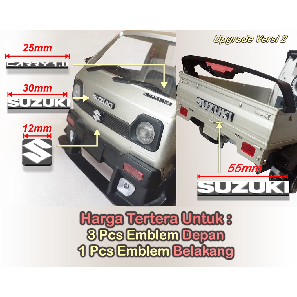 WPL D12 Front and Rear Logo | Shopee Philippines