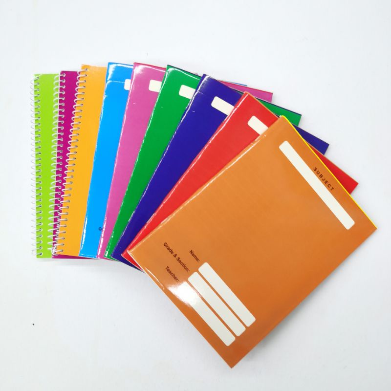 80leaves Spiral/writing /comp notebook / 5pad | Shopee Philippines