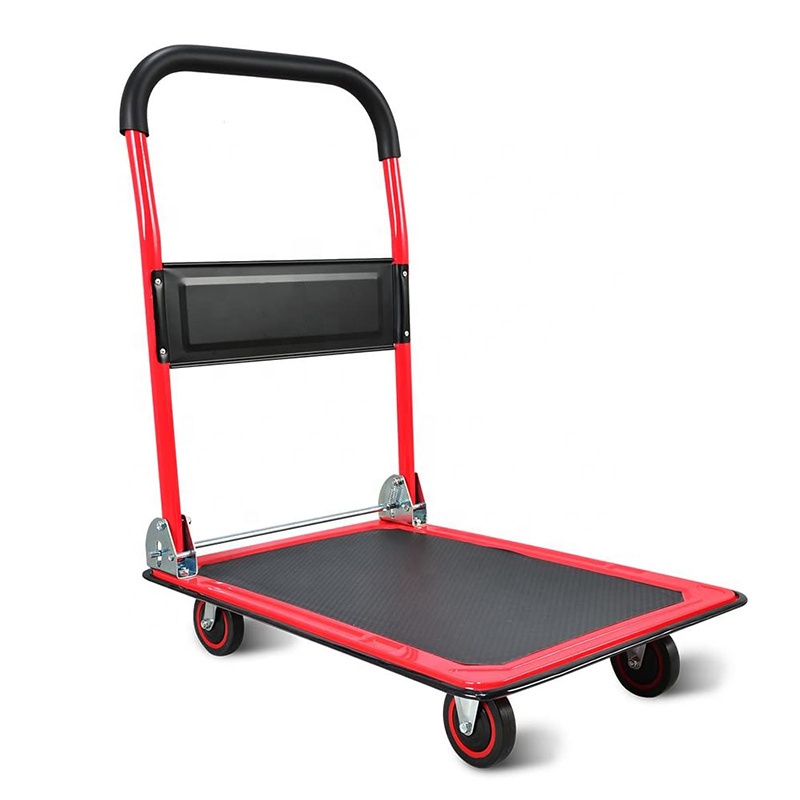 Smithson Heavy Duty Hand Truck Trolley Push Cart Foldable for Easy ...