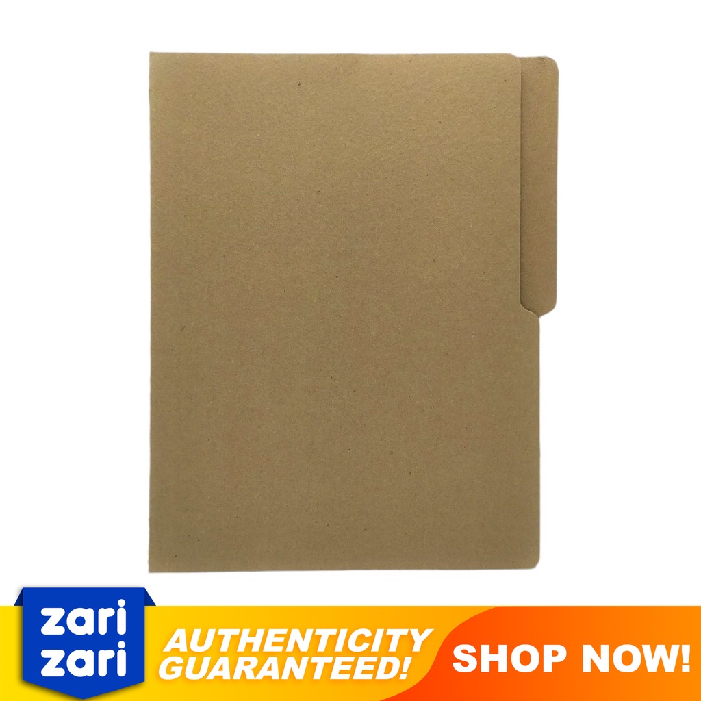 Kraft File Letter Size Folder 18 pts Thick Short | Shopee Philippines