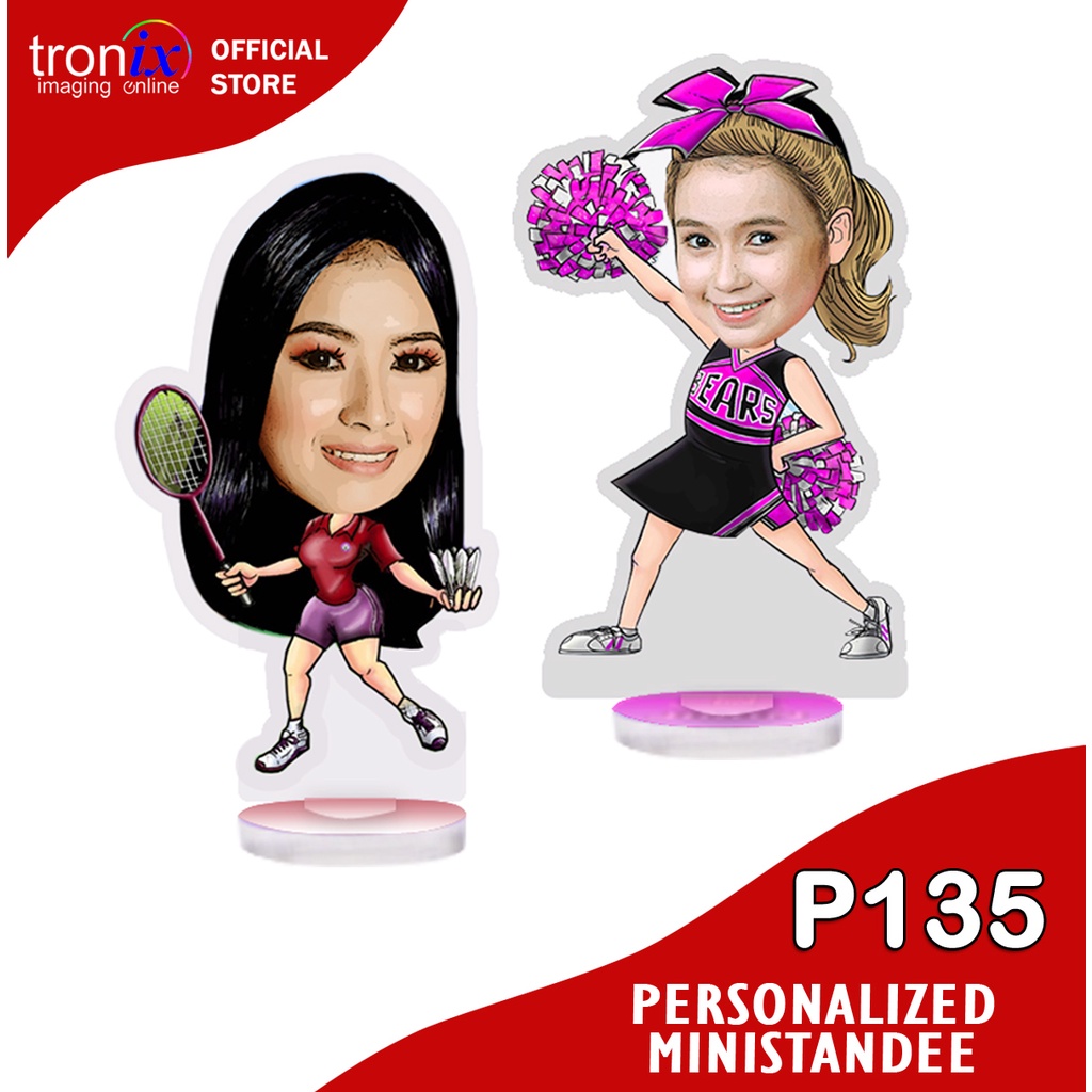 Tronix Imaging Personalized Acrylic Miniature Standee 4 Inch Mini ...