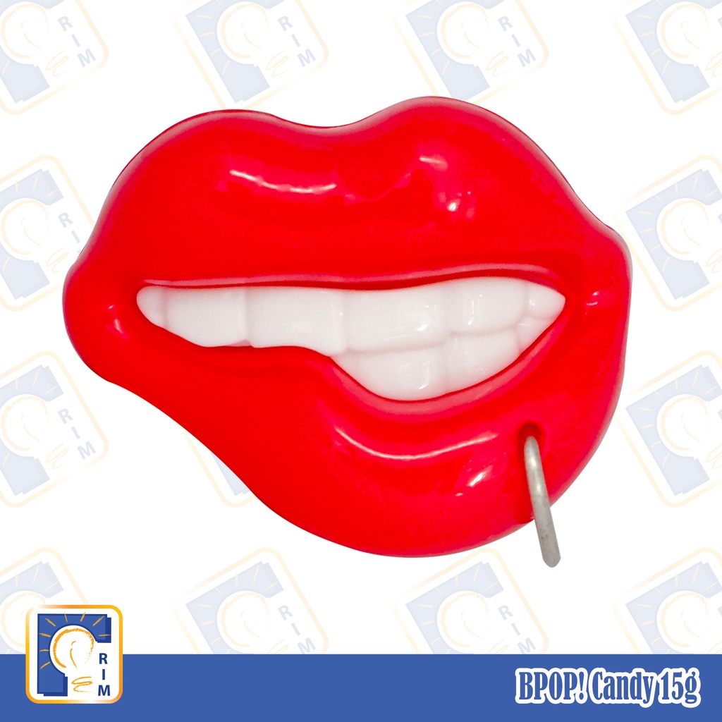 Bpop Strawberry flavored lollipop 15g | Shopee Philippines