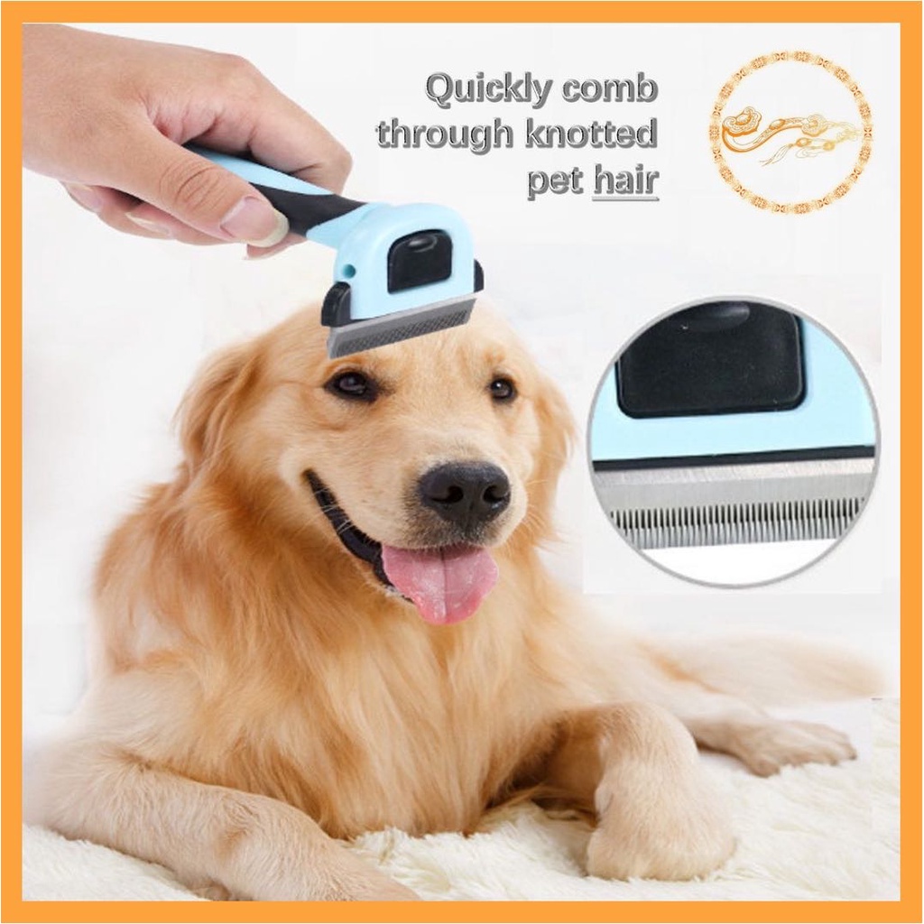 Cat and dog comb Pet comb pet flea tick comb | Shopee Philippines