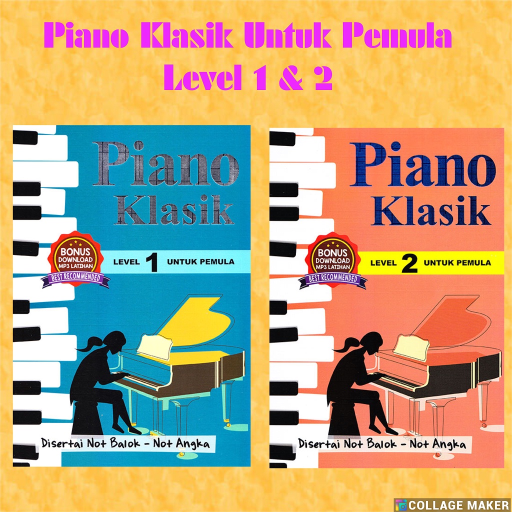Classic Piano Levels 1 & 2 - For Beginners | Shopee Philippines