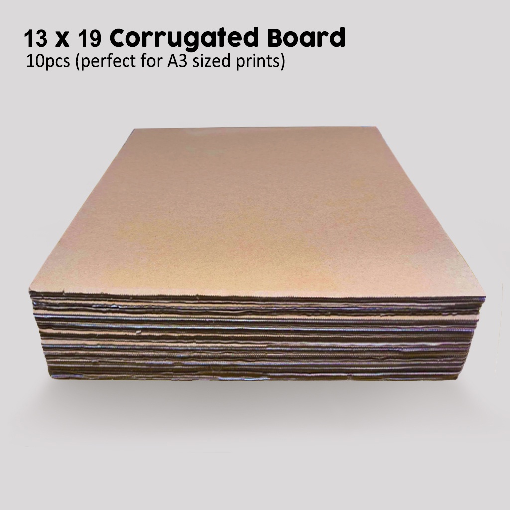 Cardboard Pad 13 x 19 inches 19x13 Corrugated Brown Pads Kraft Carton ...