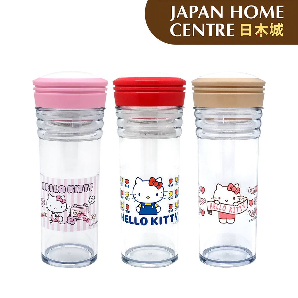 Hello Kitty Water Bottle with Filter 350ml [Japan Home] | Shopee ...
