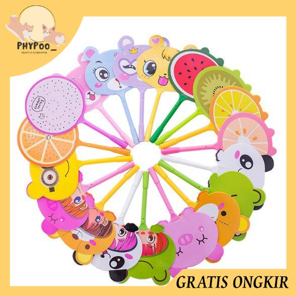 Phy-pulpen Fan CUTE Character ANIMAL GIRL CARTOON Fruit TOUCH ME ...