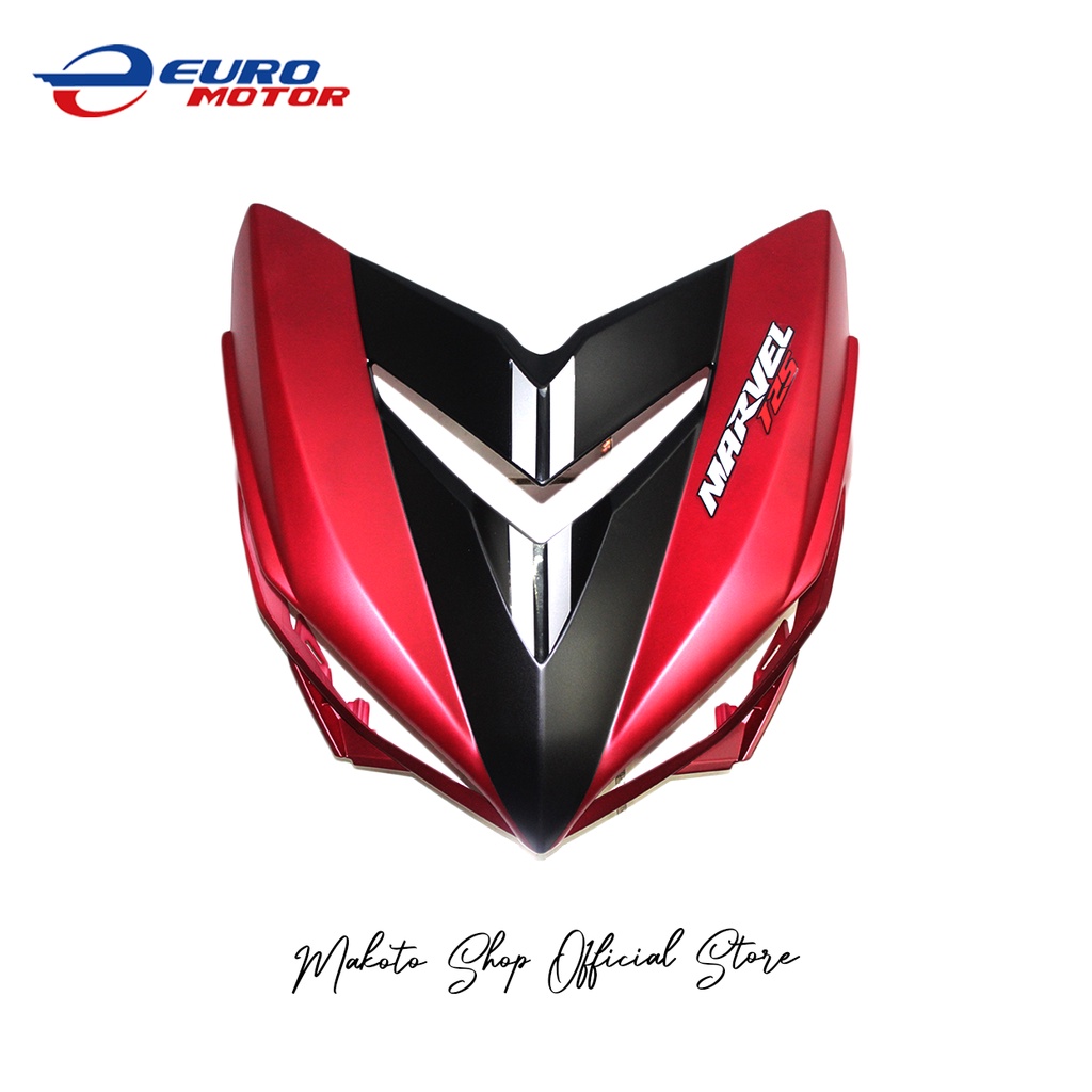 FRONT COVER EURO MARVEL 125 RED | Shopee Philippines