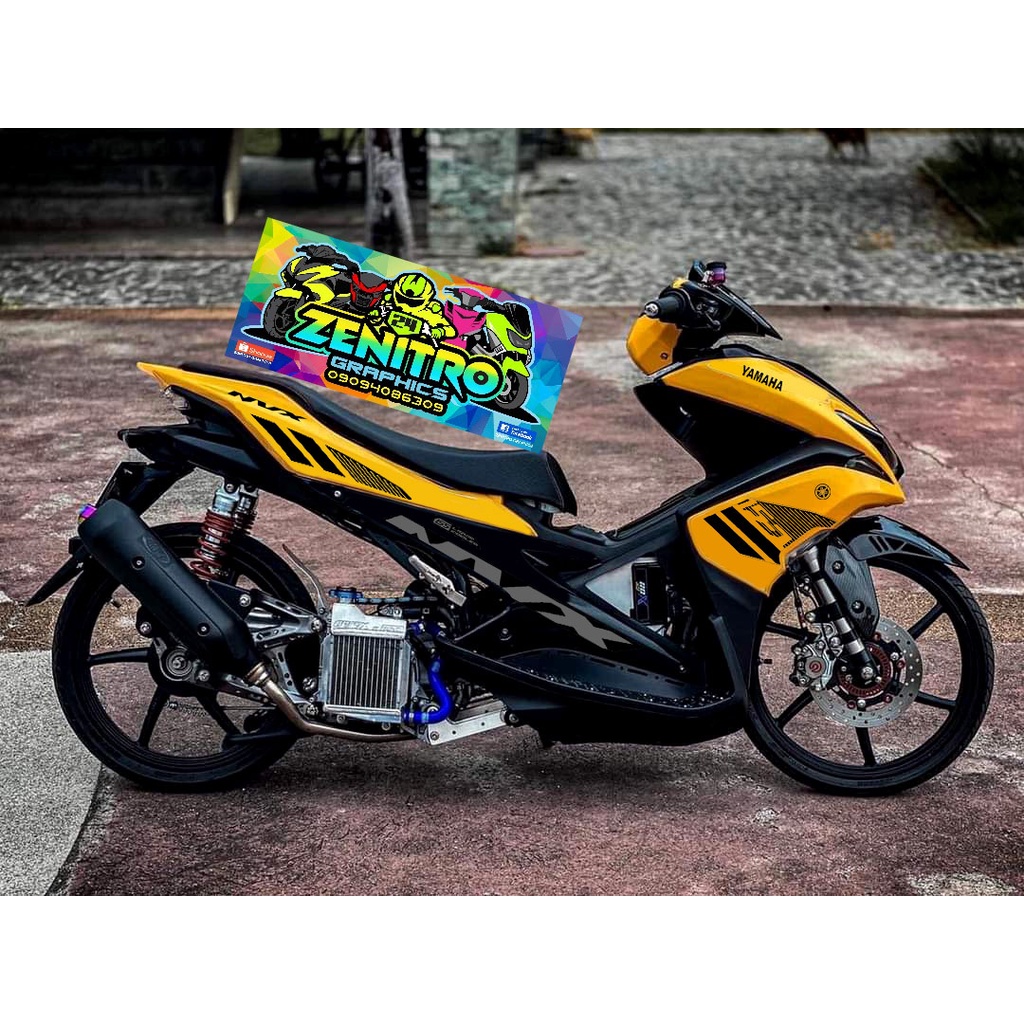 NVX 155 MALAYSIA x THAI TRANSPARENT DECALS FOR AEROX V1 | Shopee ...