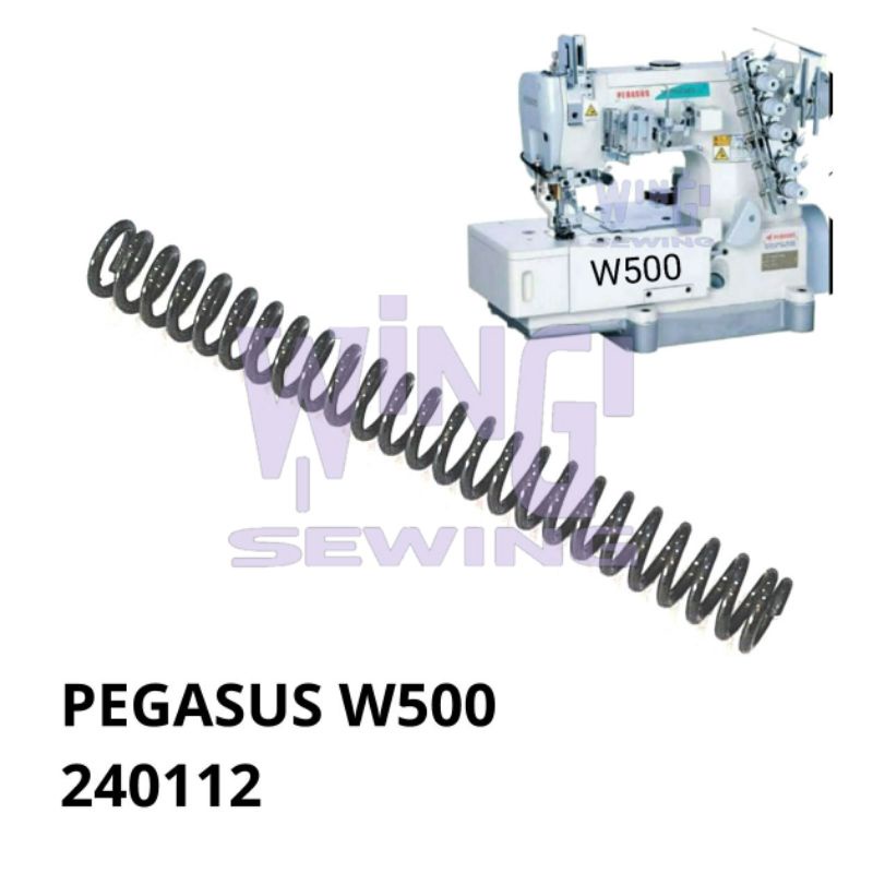 MESIN 240112 PEGASUS W500 Shoe Pole Pressure Overdeck Sewing Machine ...