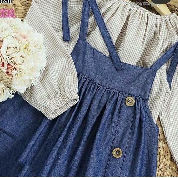 KATUN Viral overalls and inner set for women jumbo cotton / overalls ...