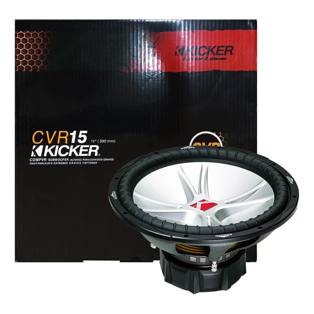 CVR15" Kicker Compvr Subwoofer (Most powerful and finest bass in the ...