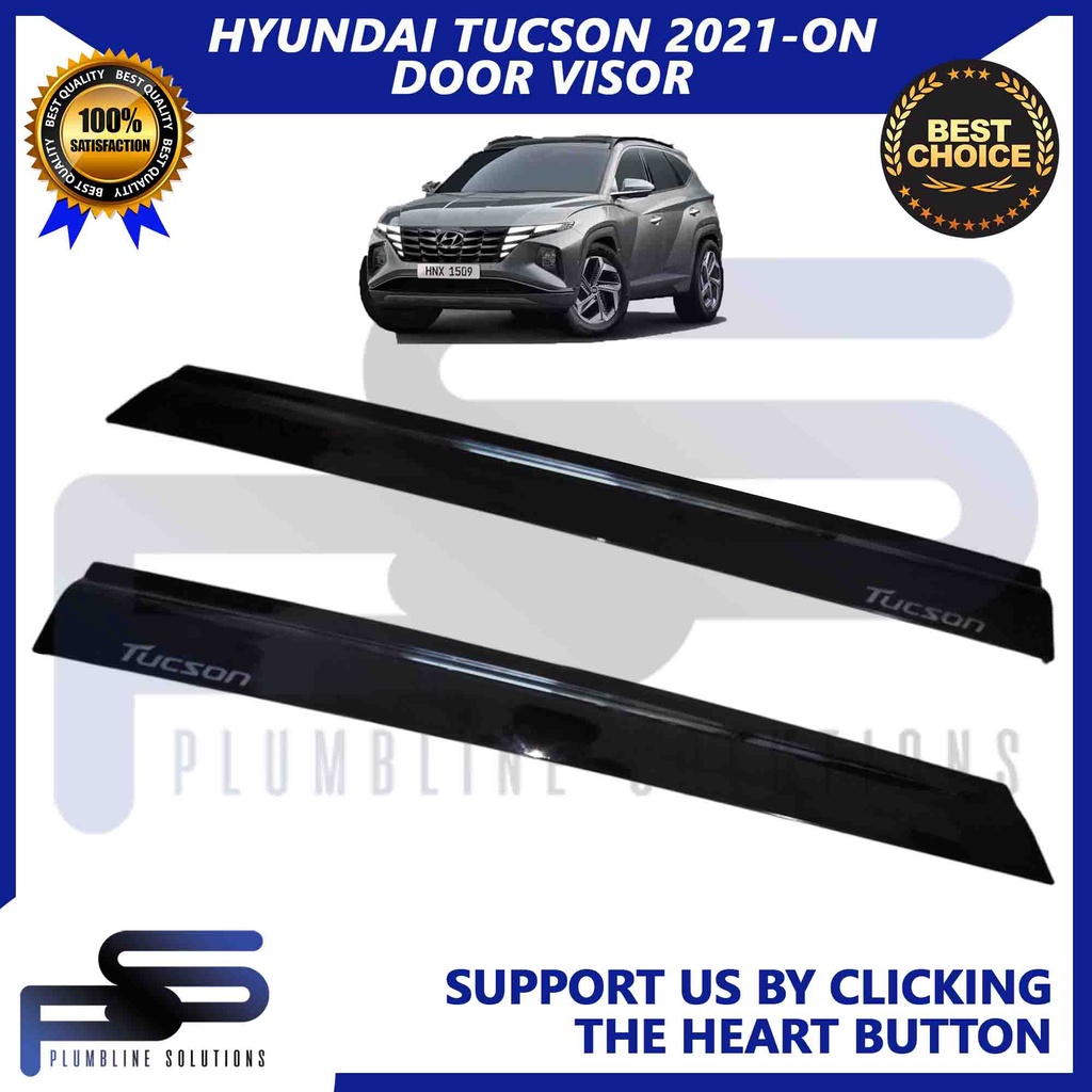 Hyundai Tucson 2016 -2020 / 2021 -- 2023 ON Model Door Visor / Rain ...