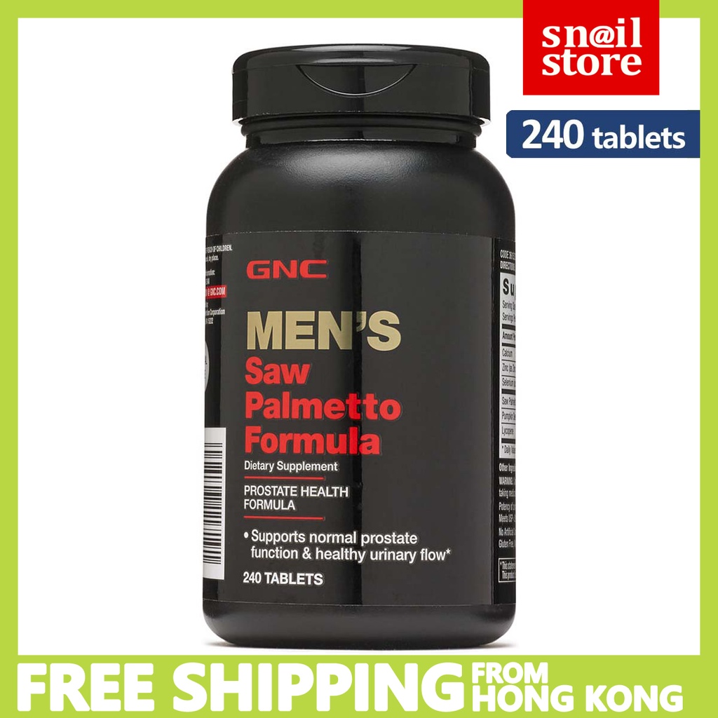 GNC Value Pack - GNC Men's Saw Palmetto Prostate Health Formula 240 ...