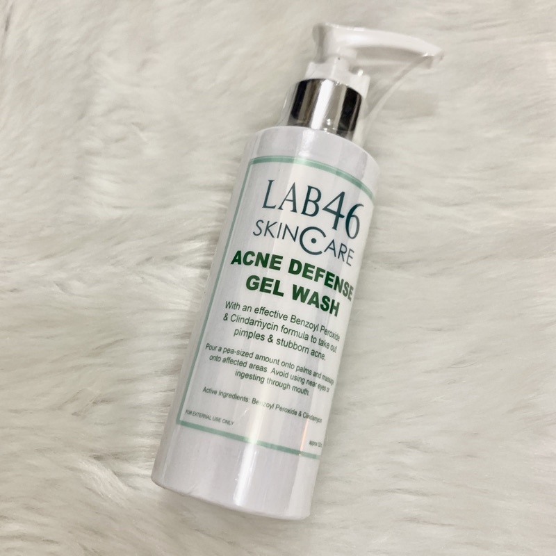 Lab 46 Acne Defense Gel Wash 120ml | Shopee Philippines