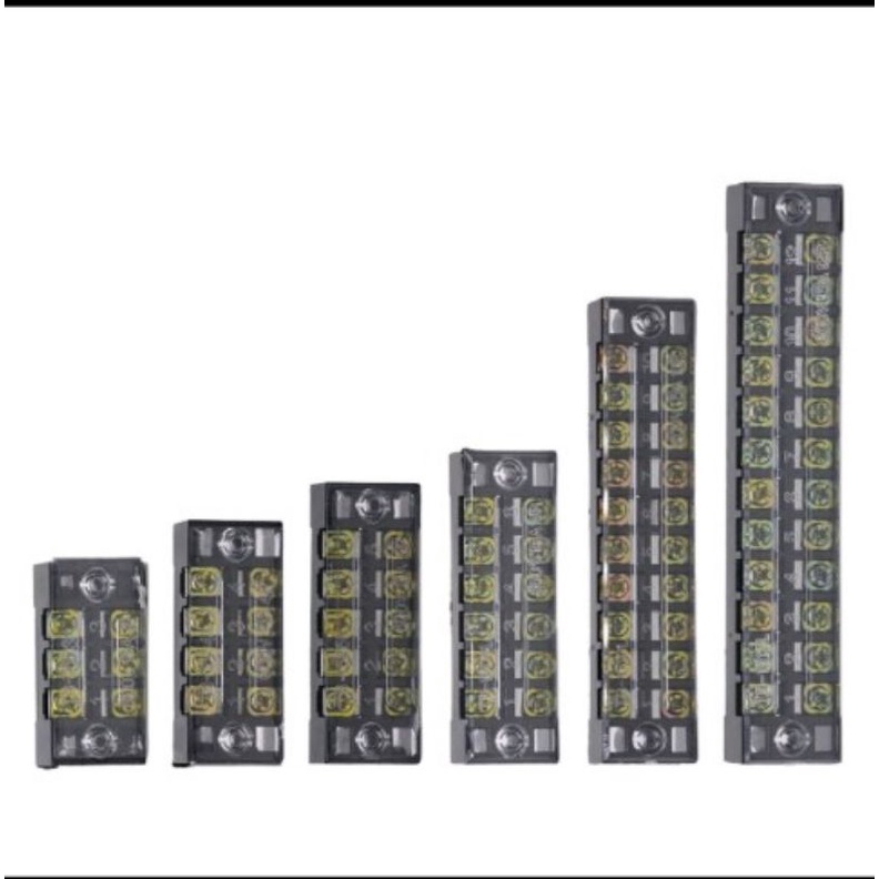 15A/25A MOLDED TERMINAL BLOCK (3P, 4P, 6P, 8P, 10P, 12P) | Shopee Philippines