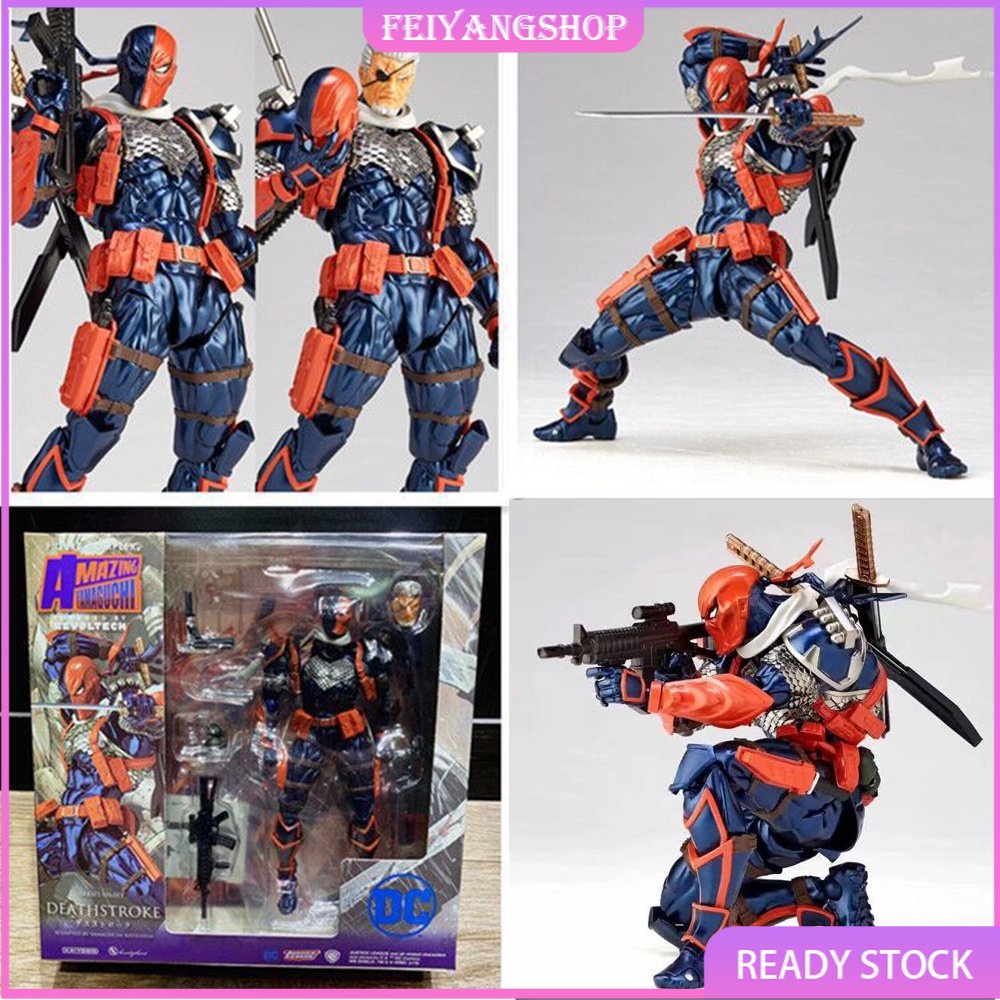 NEW Terminator Revoltech Amazing Yamaguchi Deathstroke No.011 Action ...