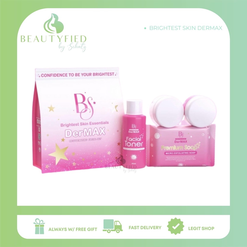 DerMAX Authentic Brightest Skin Essentials Set | Shopee Philippines