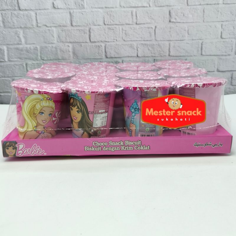 Barbie Choco Snack Biscuit Responsibility (1 pack Contains 12pcs ...