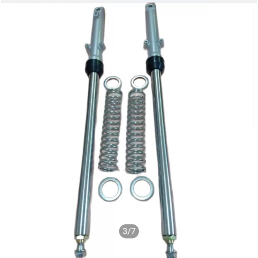 FRONT FORK ASSY TMX125 ALPHA DOUBLE SPRING | Shopee Philippines