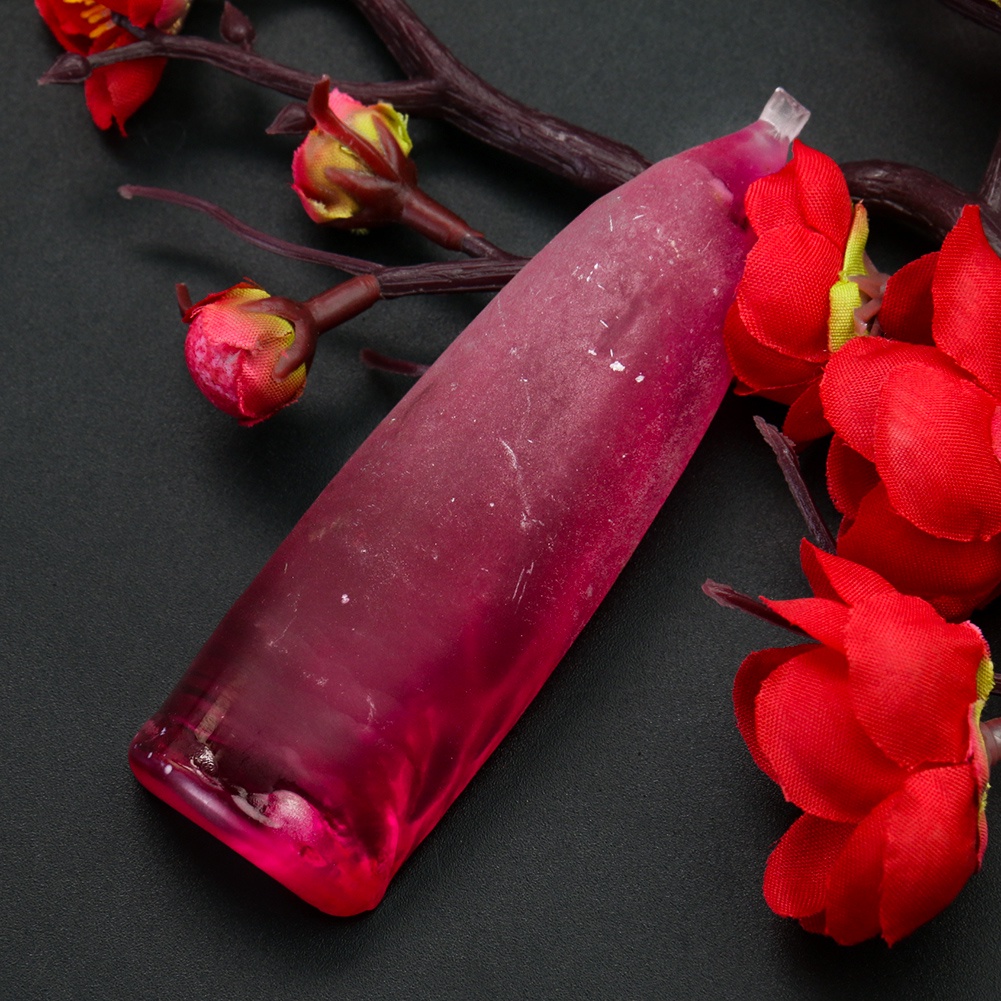 ~Synthetic 3# Red Rose Color Corundum Rough Raw Material Gem Stone ...