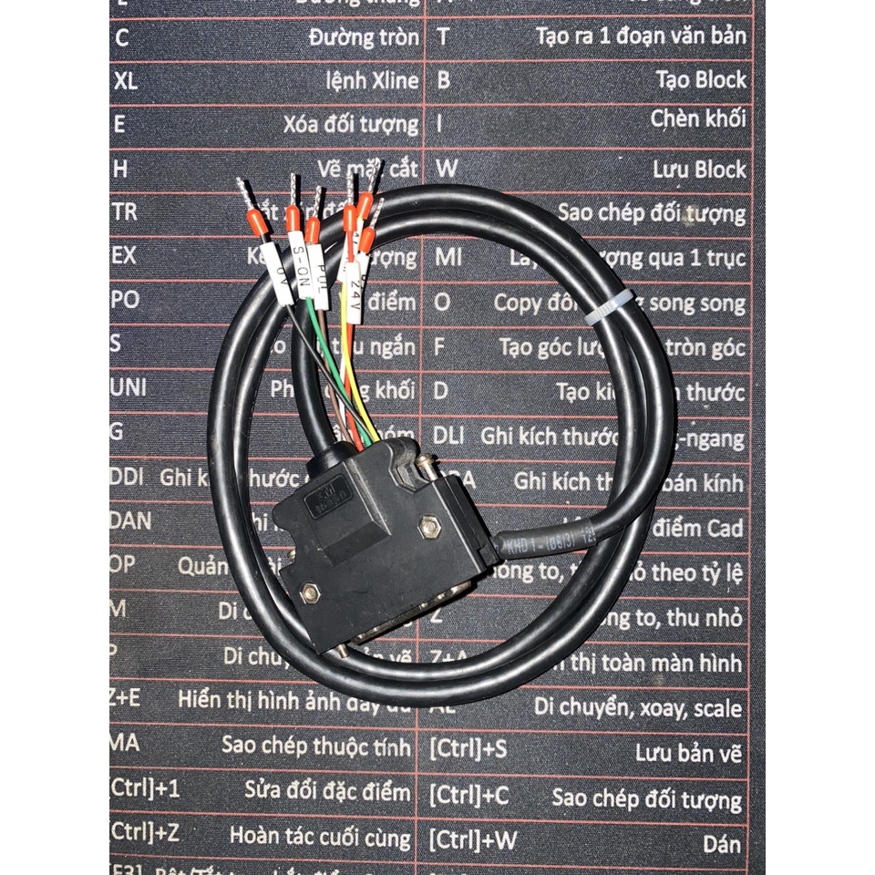 Panasonic Minas A4, A5, A6 I / O servo Cable Running Position | Shopee ...