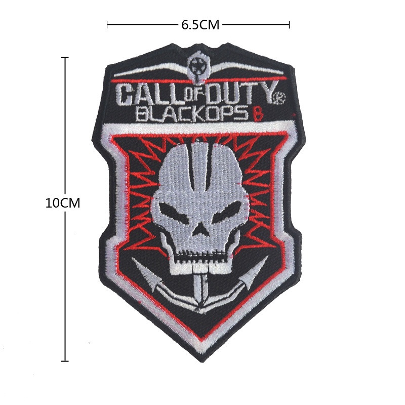 TASK FORCE Call Of Duty Embroidery Hook And Loop Patches Armband Velcro ...