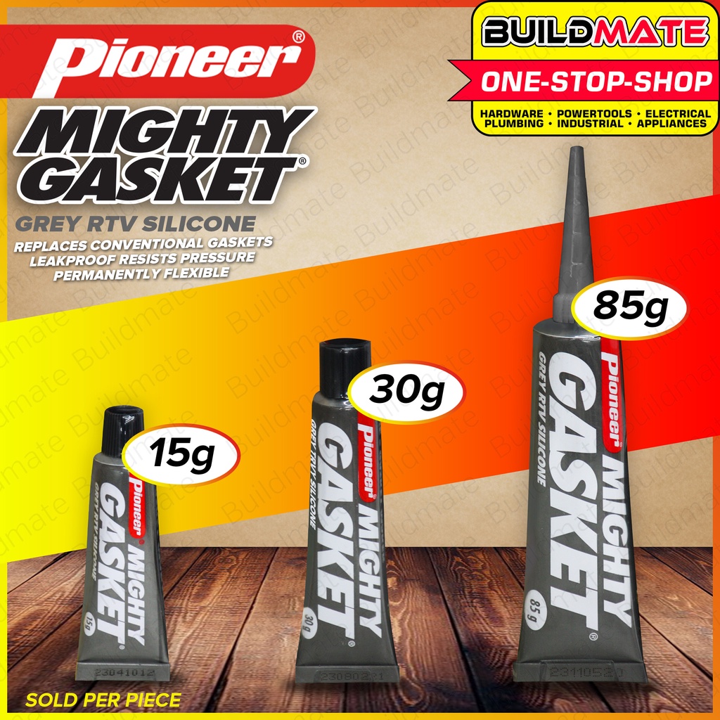 PIONEER Mighty Gasket Black | Grey | Red RTV Silicone 15g | 30g | 85g ...