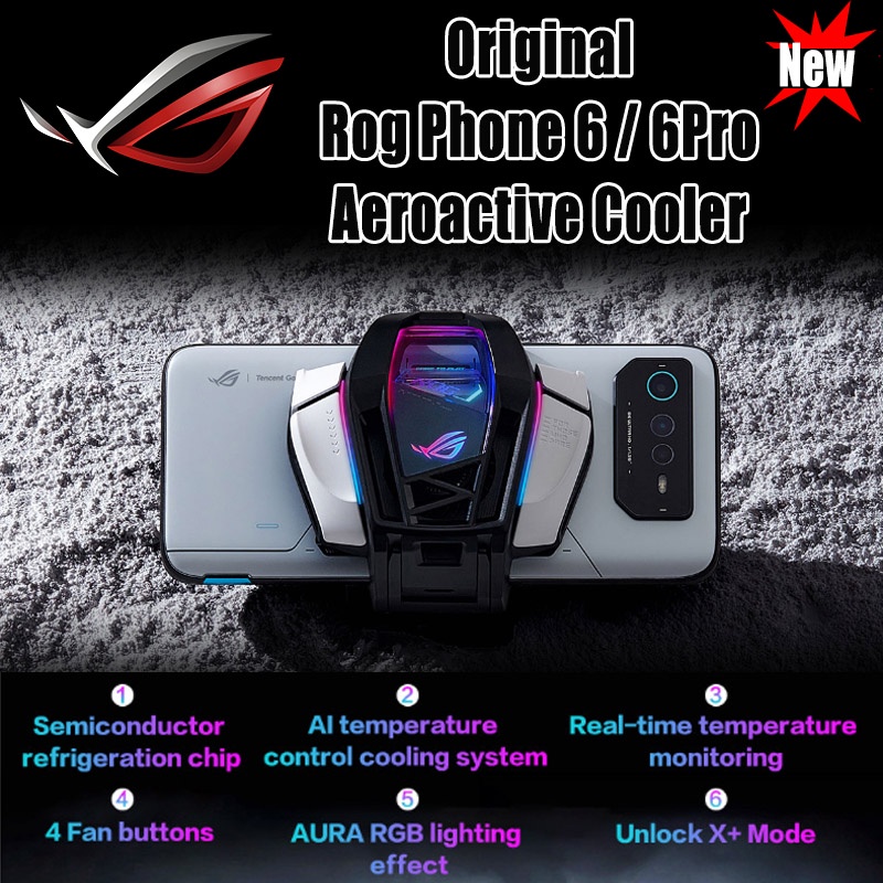 Brand Original ASUS ROG 6 / 6 Pro Aeroactive Cooler for Rog Gaming ...