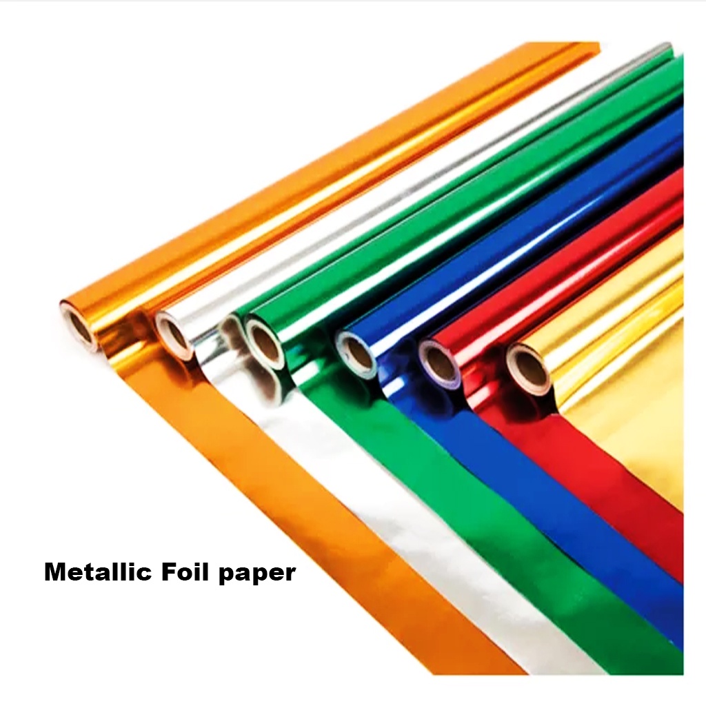 High quality Metallic foil paper roll | Shopee Philippines