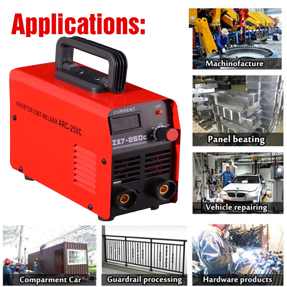 MMA-250 MINI Electric Welding Machine Inverter DC Portable 220V ...