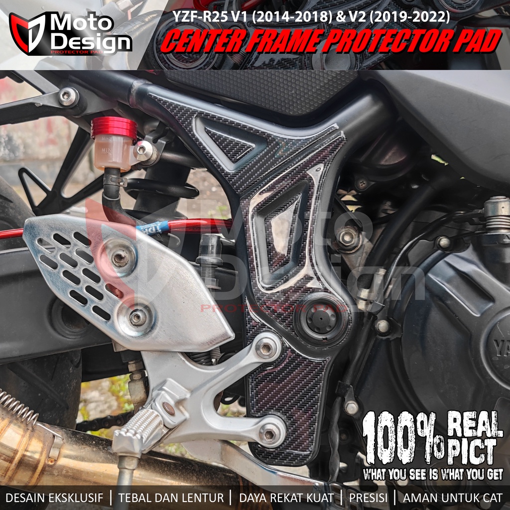 Sticker Embossed Protector Pad Frame Frame R25 Old New V1 V2 | Shopee ...