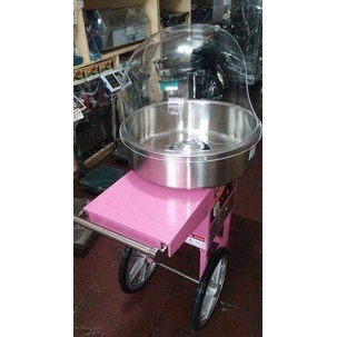 Cotton Candy Machine with Trolley or Cart Good Quality (DOME NOT ...