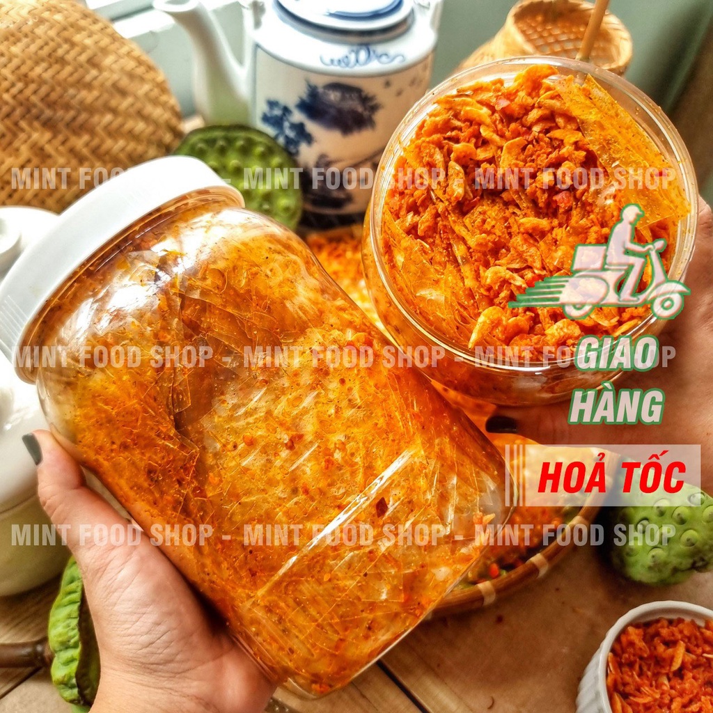 Sate Rice Paper with Salt and Shrimp Flour, Big Box of Cha Ba (340gr ...