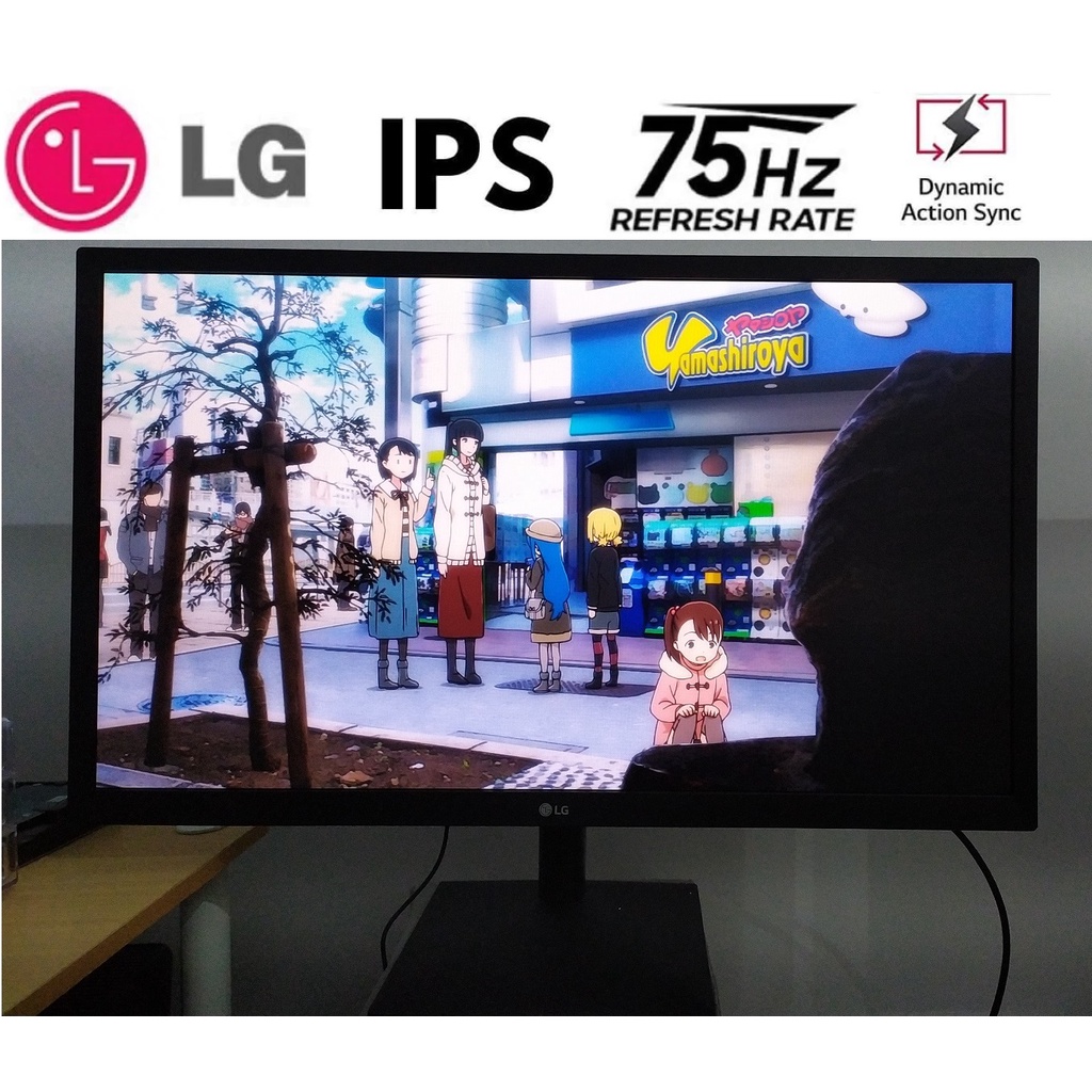 LG 24" IPS Gaming LED monitor, FullHD 1080p,HDMI,Adaptive/Freesync 75hz ...