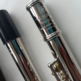 YAMAHA YFL-211SL Nickel Silver Flute Original Authentic 16 Closed Cell ...