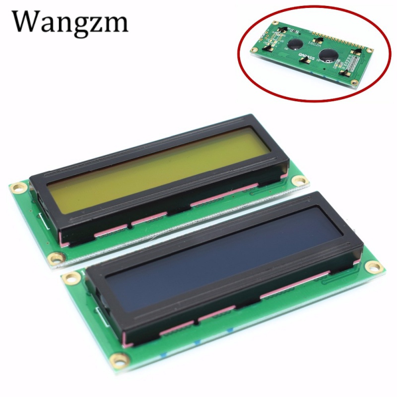 1PCS LCD1602 1602 module green screen 16x2 Character LCD Display Module ...