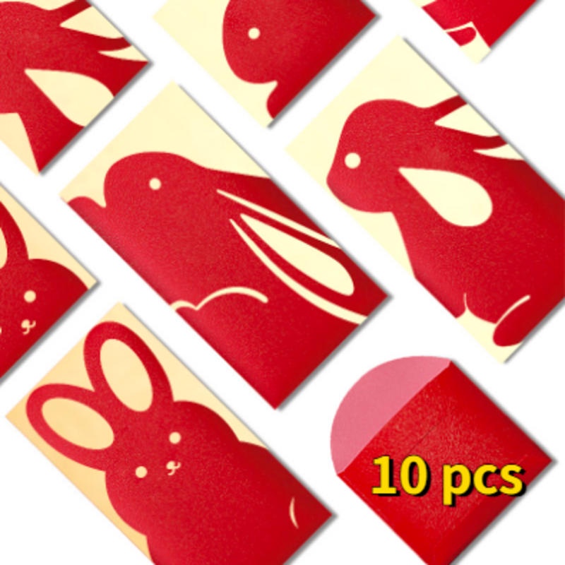 Rabbit Year Angpao Red Packet Cny Angpow Packet 2023 Chinese New Year ...