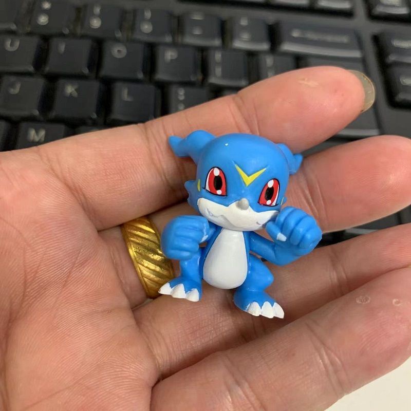 BANDAI Digimon Figure Agumon Greymon V-mon Betamon Koromon Omegamon ...