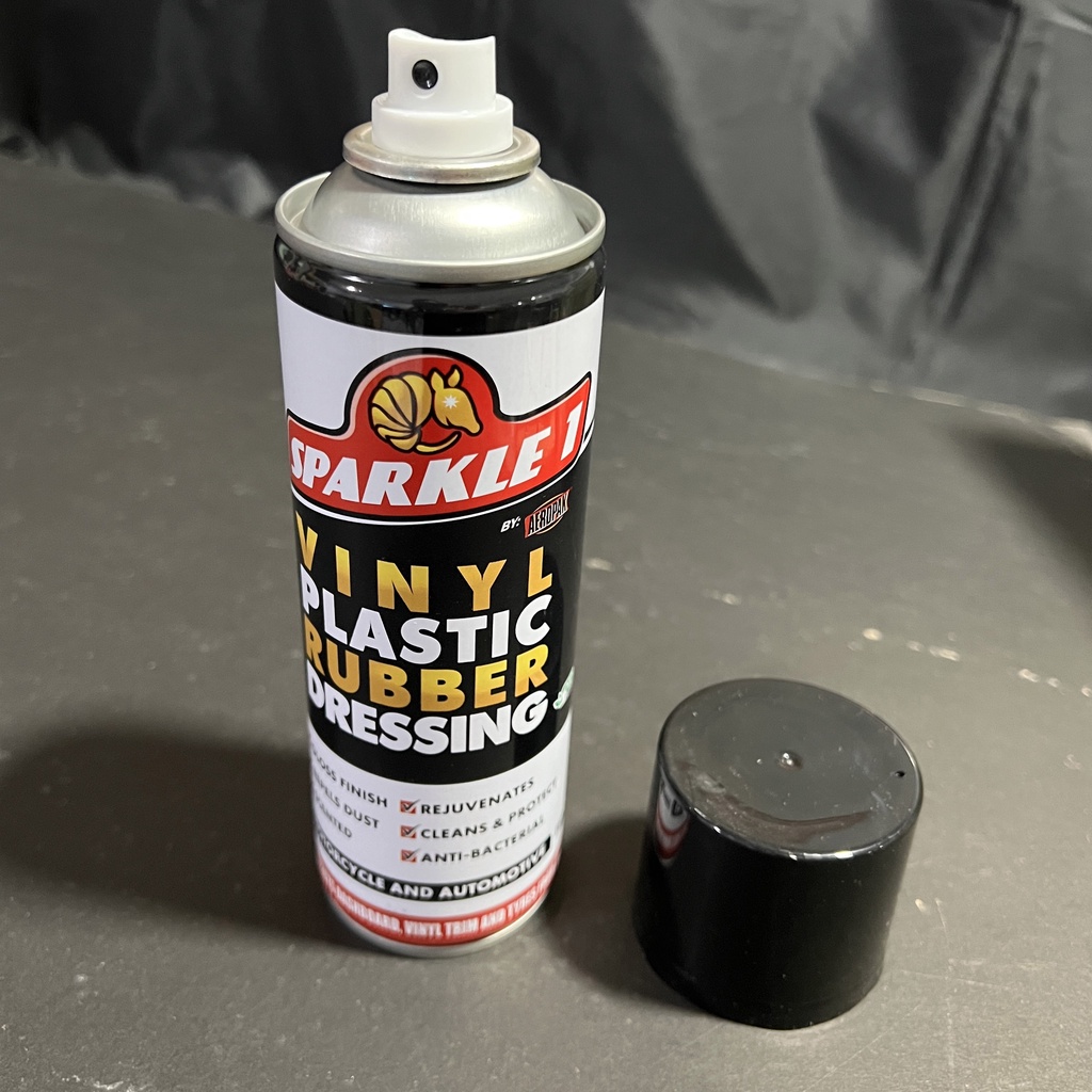 AEROPAK Sparkle 1 Vinyl Plastic Rubber Dressing Motorcycle and ...