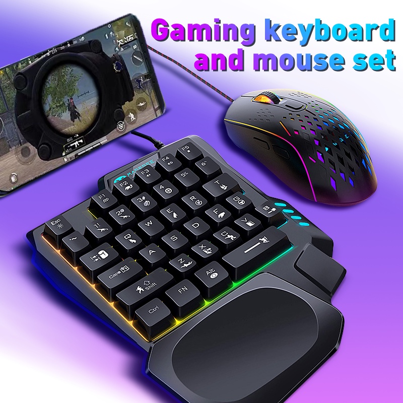 PUBG Game keyboard Artifact Keyboard and Mouse Set Mobile Games Peace ...