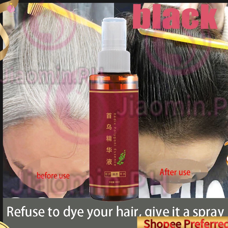 YJ Polygonum Multiflorum Spray Effective White Hair anti-hair loss ...