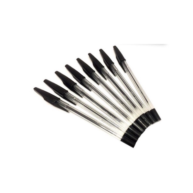 HBW 9801/2000 Ball Point Pen Black Ballpen for School Office Supplies ...