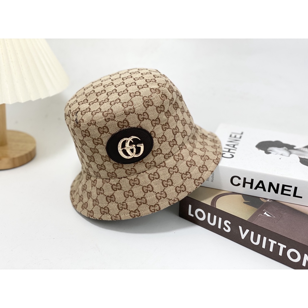 G.c GOLD LOGO HAT - N379 | Shopee Philippines