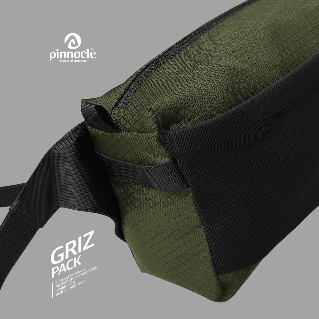 Pinnacle Pro Official Griz Waist Bag - Green | Shopee Philippines
