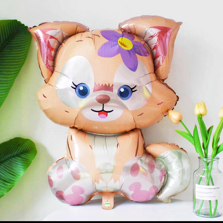 INS design 31 inch Lina bell theme Fox Lina bell birthday party ...