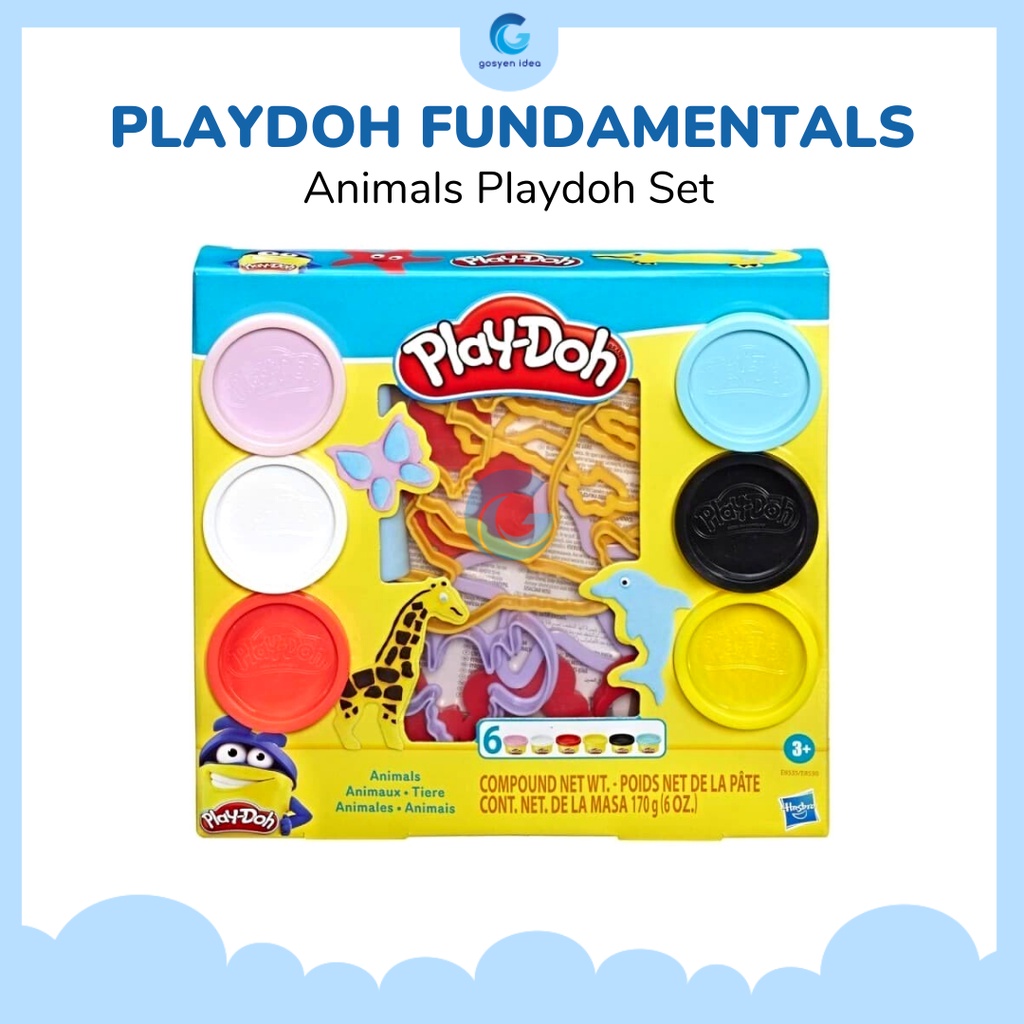 Play-doh Fundamentals Animals Playdoh Like Animals | Shopee Philippines
