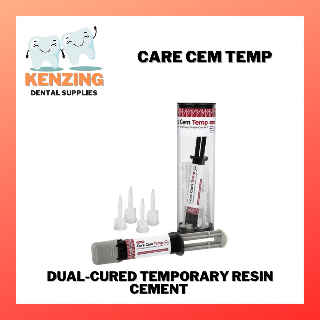 Care Cem Temp ( Dual-cured Temporary Resin Cement ) | Shopee Philippines